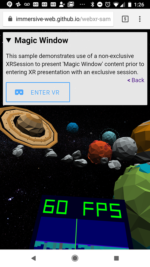Another WebXR Milestone: Google Ships an Implementation in Chrome Canary