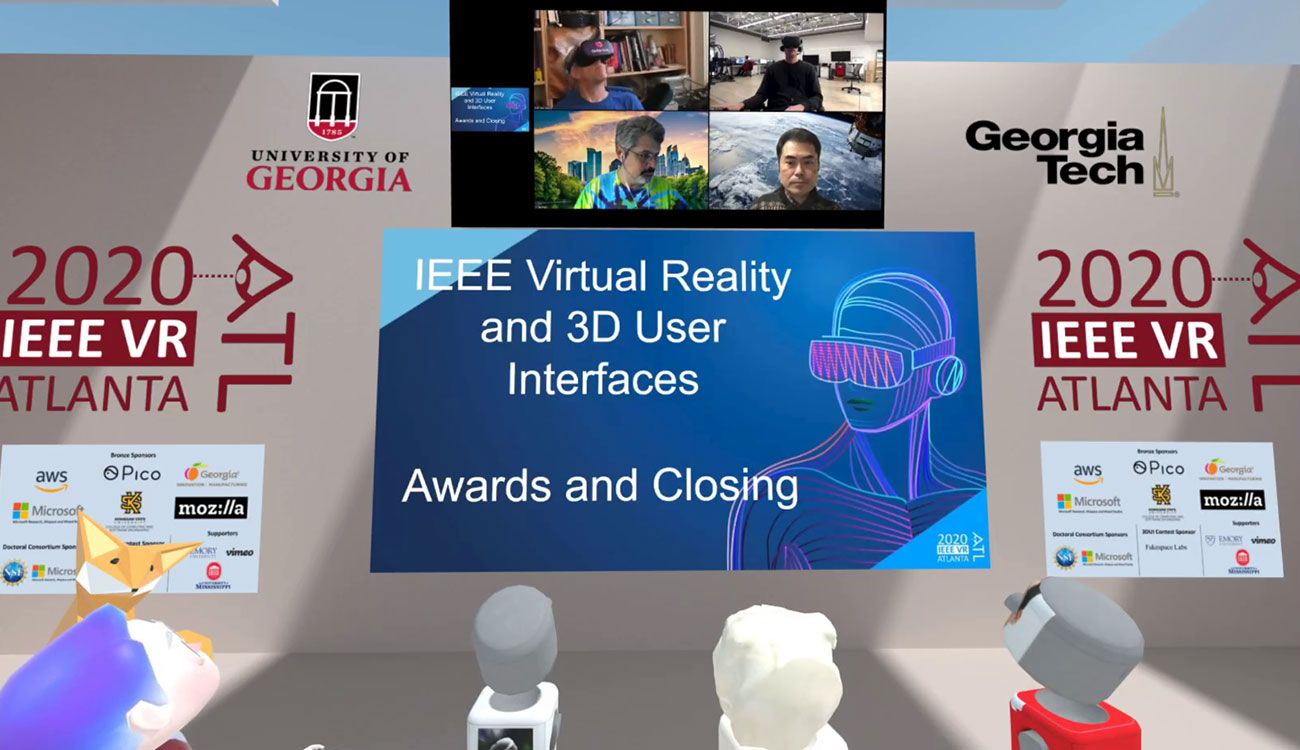GT, UGA, and IEEE Press Releases about IEEE VR